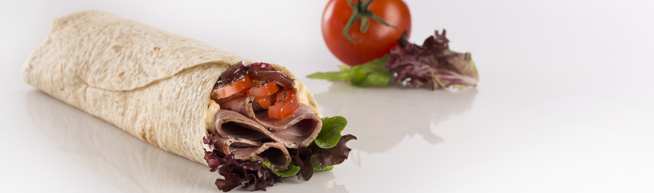 Twisted Beef Wrap - Love of Food