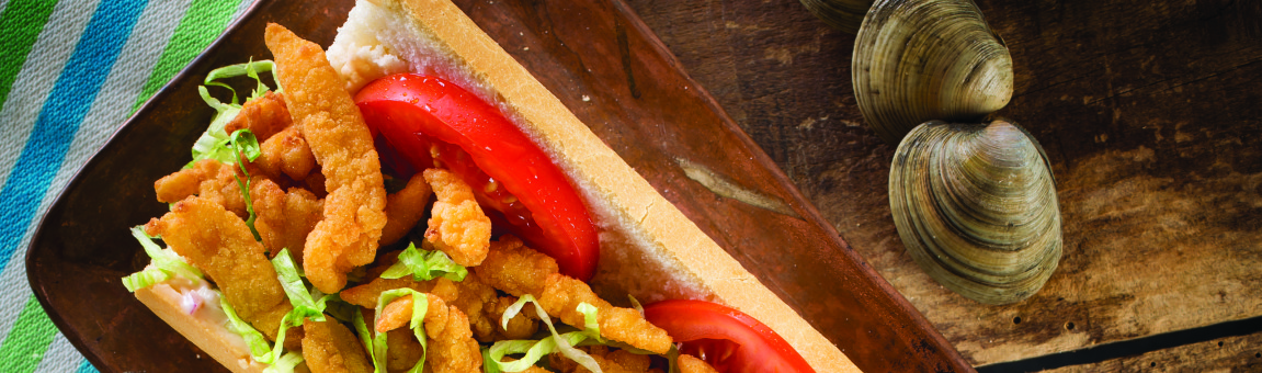 Fried Clam Po’Boy - Love of Food