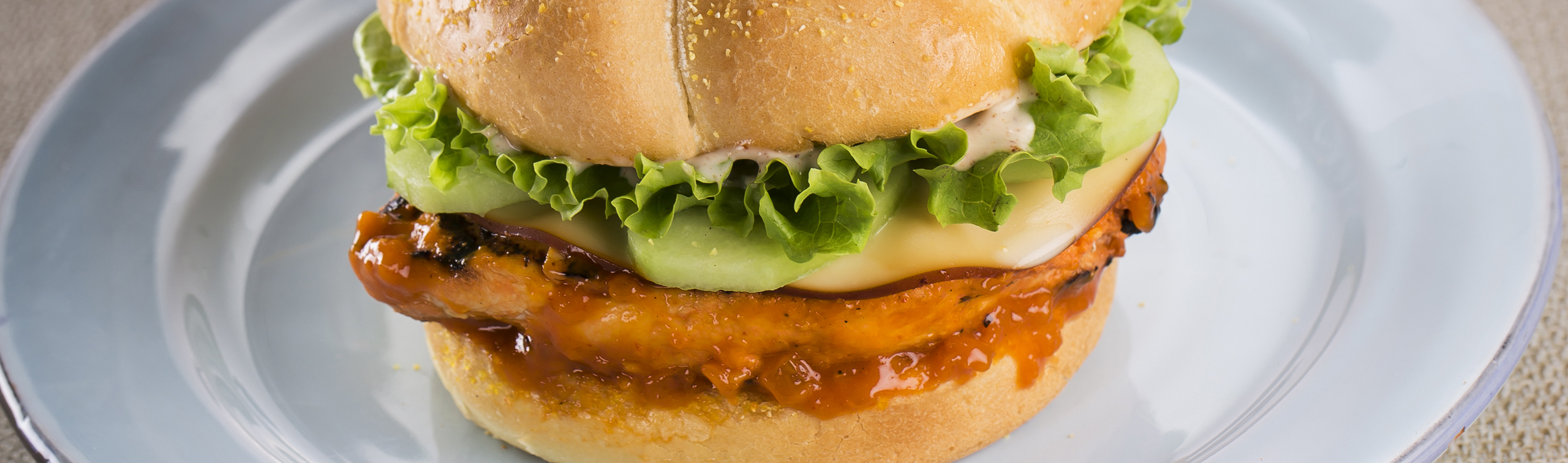 Sriracha BBQ Grilled Chicken Sandwich - Love of Food