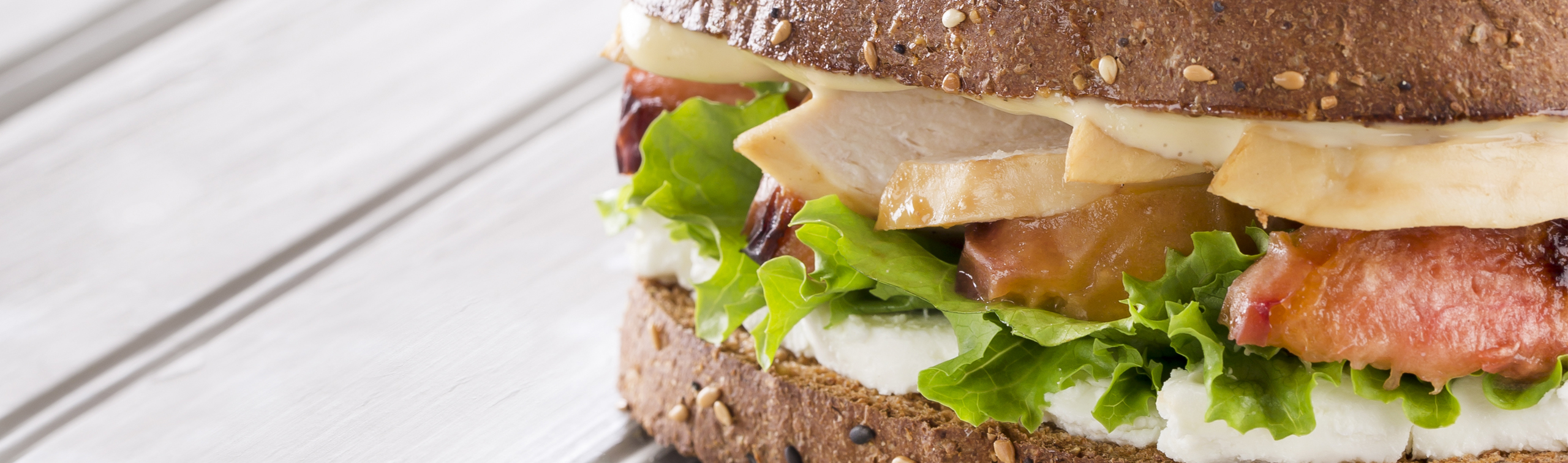 Maple Chicken, Peach and Goat Cheese Sandwich - Love of Food