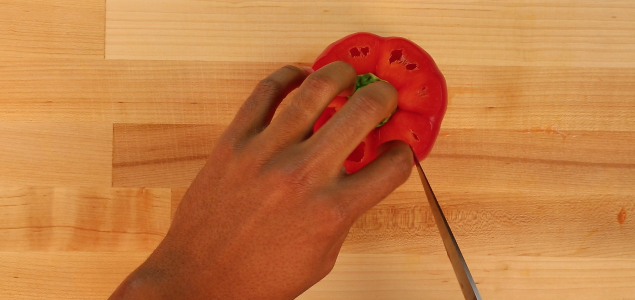 Red Bell Pepper Diced | Love Of Food Chef Tips