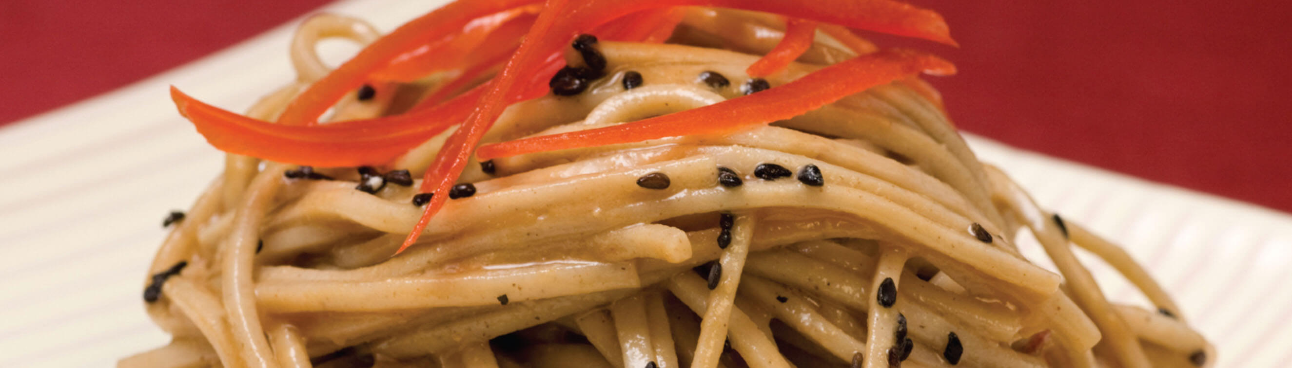 Spicy Sesame Peanut Noodles - Love of Food