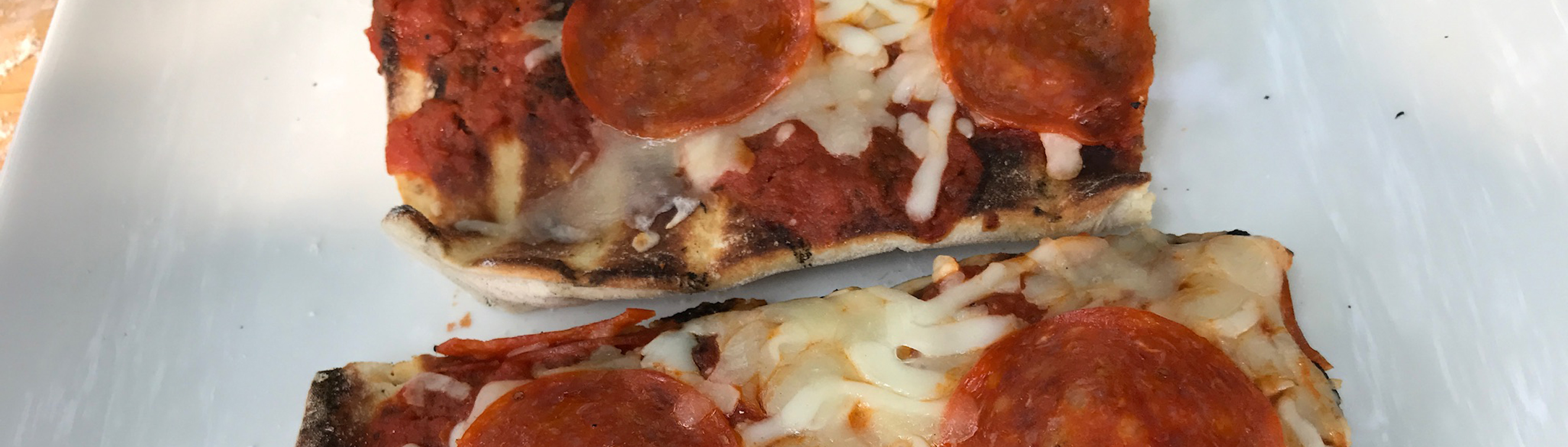 Grilled Pepperoni Pizza - Love of Food